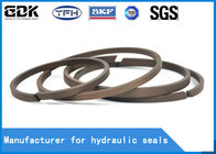 KZT Wear Ring Seal Hydraulic Piston Seal For Excavator Cylinder Temperature Resistance