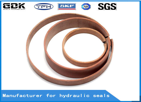 WR Phenolic Fabric Resin Seal Wear Ring , Hydraulic Cylinder Wear Rings Guide Seal