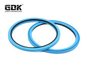 HBY-BUFFERING seal PU+NY Sky Blue+Black color For Excavator Machine Hydraulic Cylinder Seal